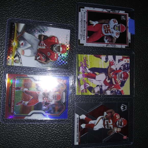 Panini | Toys | Clyde Edwards Helaire X4 And Deanthony Thomas | Poshmark